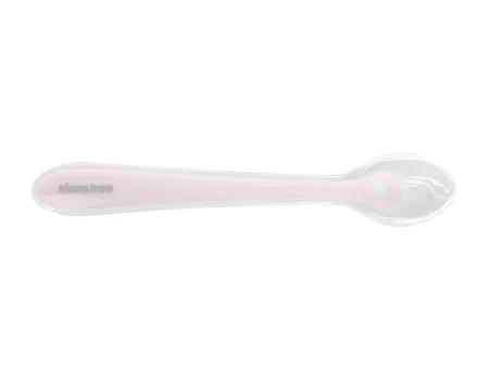 KikkaBoo silikonska kašičica u kutiji 1 kom pink ( KKB40140 )