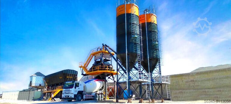 BETONSKA BILJKA | POKRETNI TIP-LAGER
FABO Concrete Mixing Plant COMPACT-120