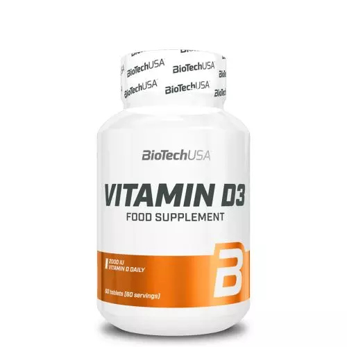 BioTechUSA Vitamin D3 2000IU 60 tableta
