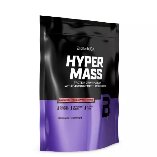 BioTechUSA Hyper Mass malina-jogurt 1kg