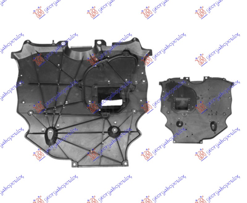 ZASTITA MOTORA ZADNJA PLASTICNA (2WD)