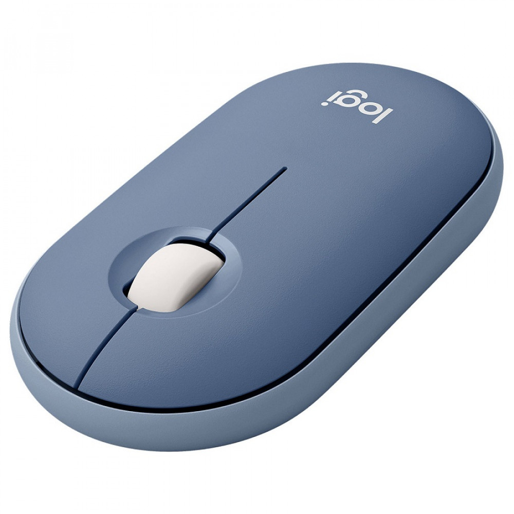 LOGITECH Pebble M350 Wireless Mouse - Blueberry