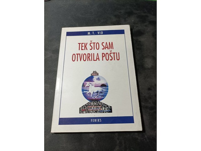 Tek što sam otvorila postu - M. T. Vid