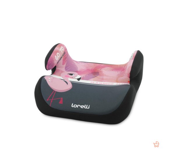 Auto sedište 15-36kg Lorelli Bertoni,Topo Comfort-Flamingo Grey&Pink