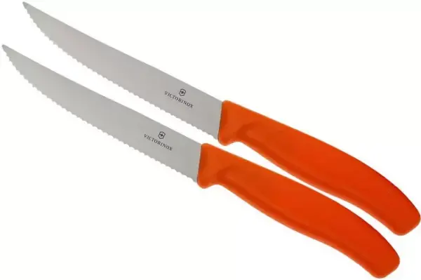 Victorinox kuhinjski nož 67936.12 L9B 2/1 narandžasti reckavi