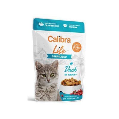 Calibra Cat Life Kesica Sterilised Pačetina 85g