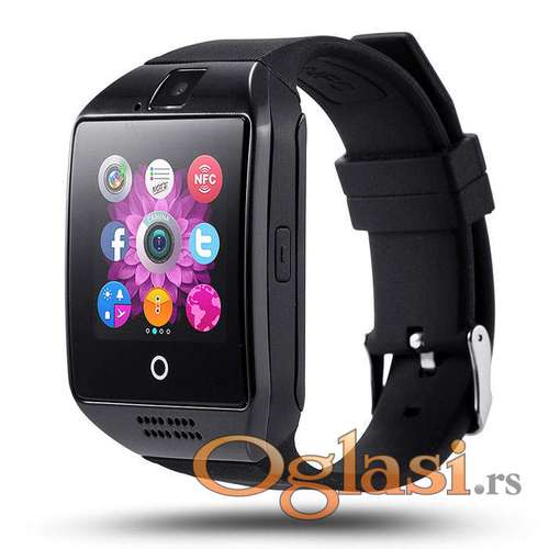 Pametan sat Q18 smart watch telefon sim kamera
