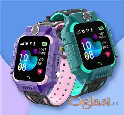 Deciji Smart Sat pametni sat telefon Q12 Zeleni