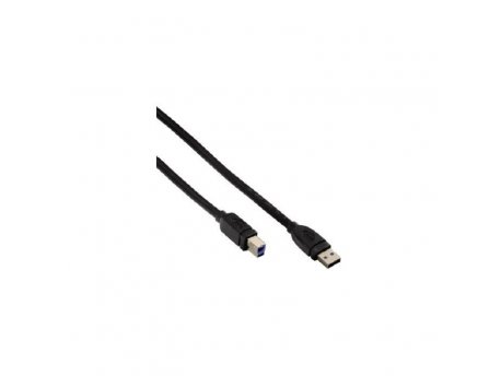 HAMA USB kabl 3.0, USB A - USB B 1,8m, za štampač, crni 54501