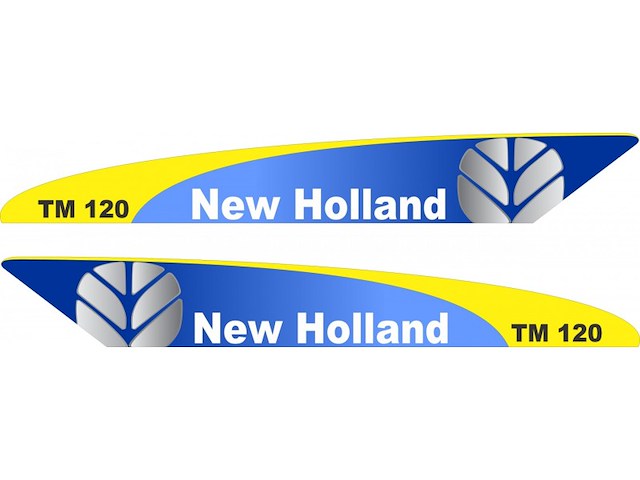 NEW HOLLAND 120  -Nalepnice za traktor