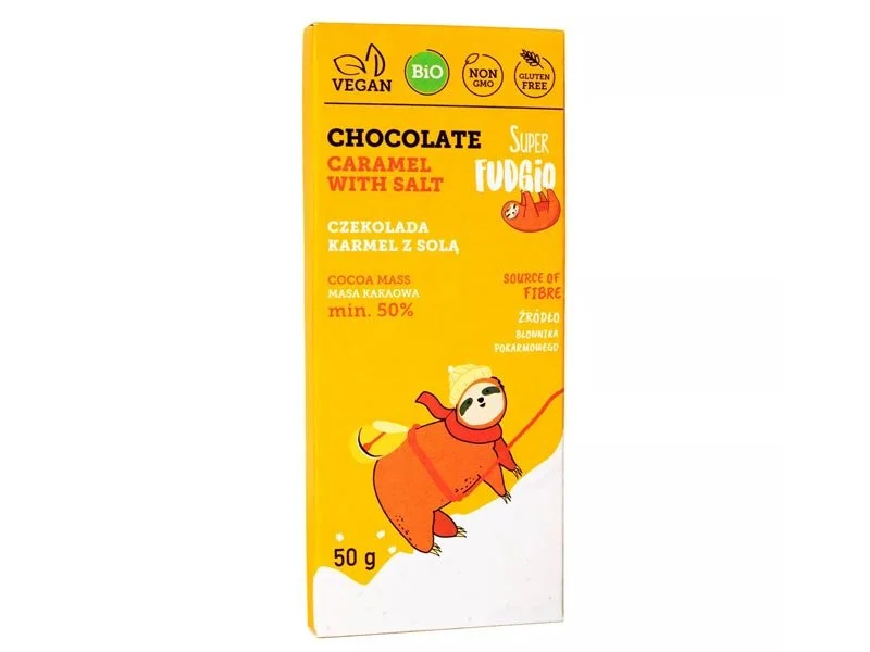 Organska Čokolada Karamel i So Vegan Super Fudgio 50g