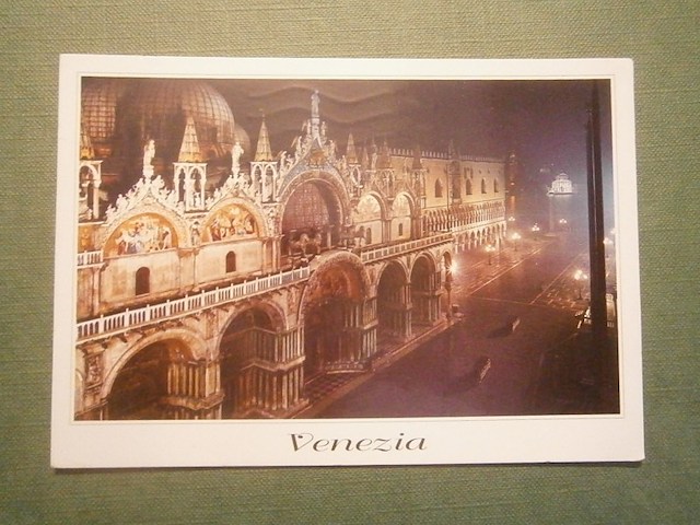 VENECIJA: BAZILIKA SVETOG MARKA, PUTOVALA 1990.