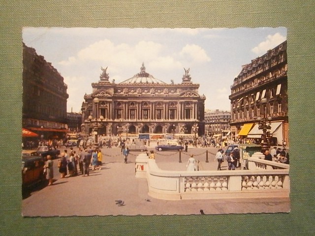 PARIZ: OPERA, PUTOVALA 1962.