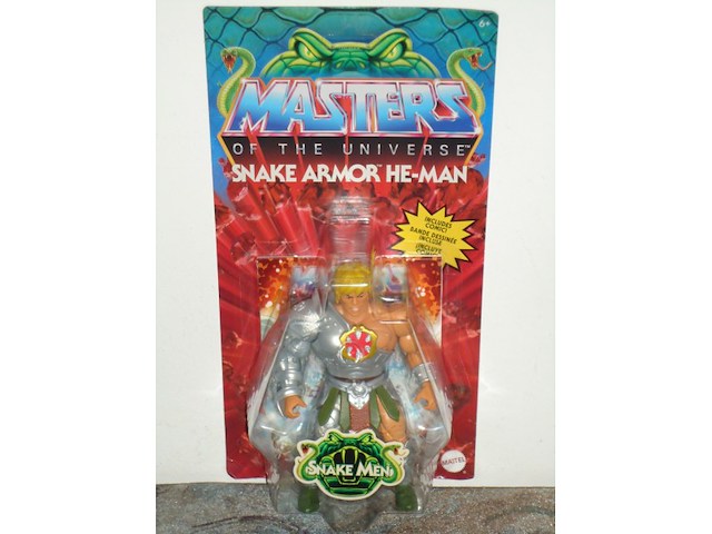 Masters of the Universe Origins - Snake Aromr He-Man