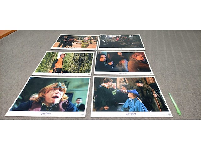 HARRY POTER LOT 6 ULTRA RETKIH ORIGINALNIH FLAJERA RARE