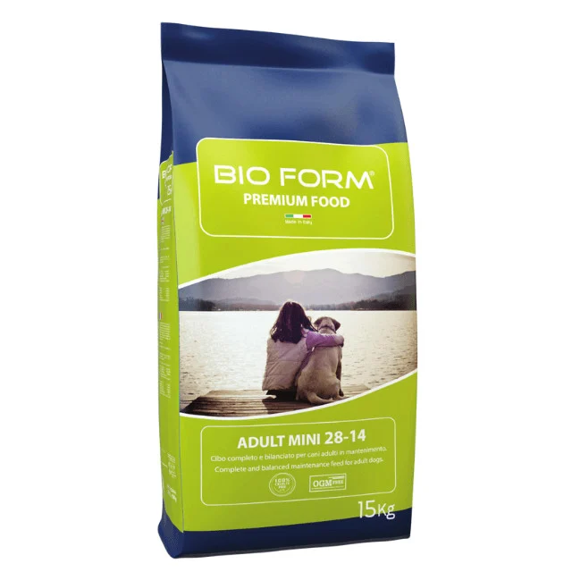 BIO FORM Premium hrana za pse Dog Adult Mini 15kg