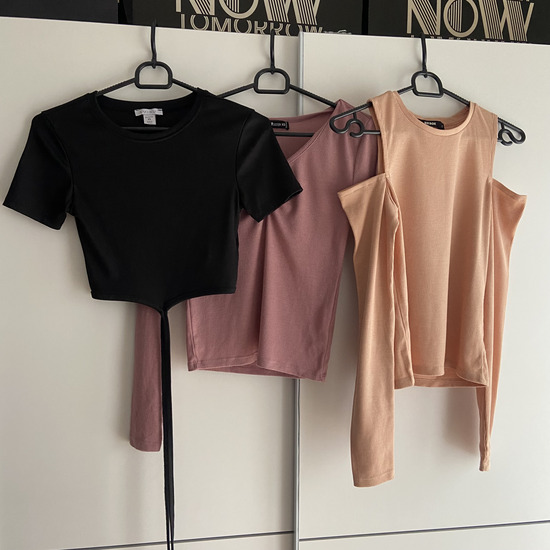 set majica, bluza, crop topova