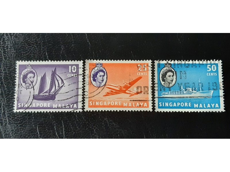 SINGAPORE MALAYA 1955