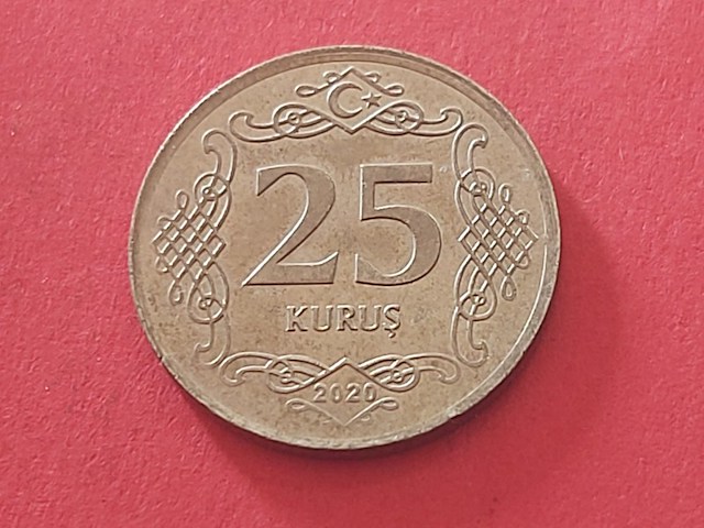 Turska  - 25 kurus 2020 god