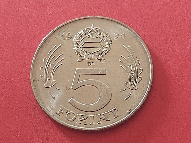 Mađarska  - 5 forint 1971 god