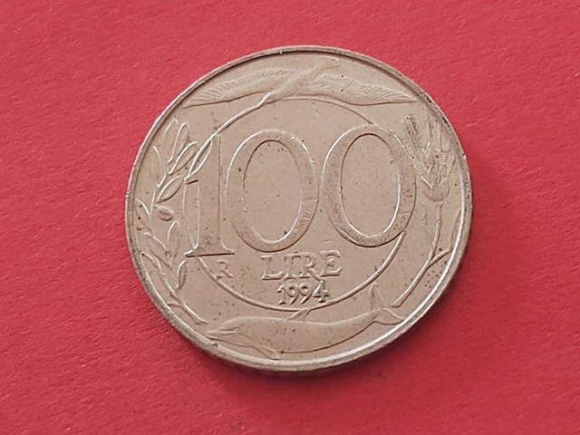 Italija  - 100 lire 1994 god