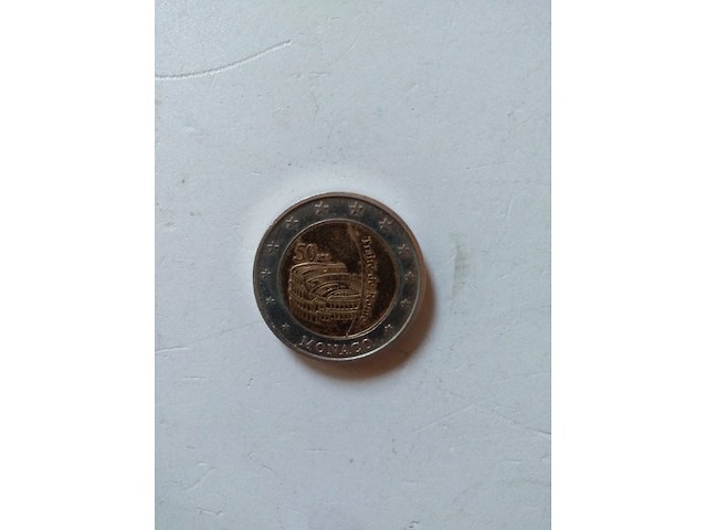 2 eura Monaco specimen 2007.