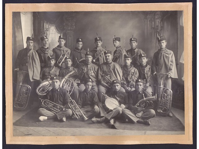 srpski sokoli - duvacki orkestar c. 1920