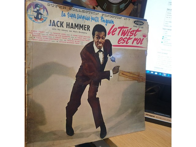 Jack Hammer - Le Twist Est Roi, LP, France