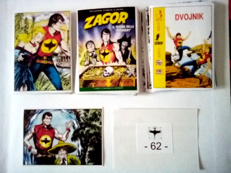 ZAGOR (2014.) Sličice na komad