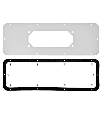 WSA adapterska uvodna ploča tip B
s 1 otvorom, za ormare: WSA4040210, WSA4050210, WSA4060210, WSA5040260, WSA6040210, WSA6040260, WSA8080210 i WSA1008260