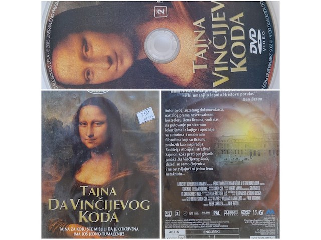 dvd Tajna Davinčijevog koda