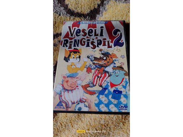 DVD CRTANI FILM - VESELI RINGISPIL 2