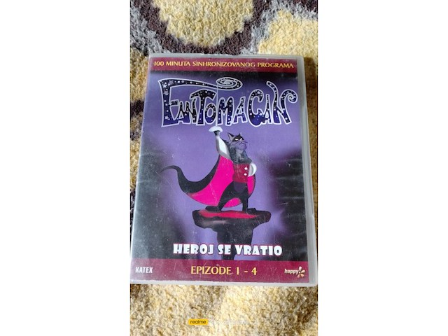 DVD CRTANI FILM - FANTOMACAN HEROJ SE VRATIO