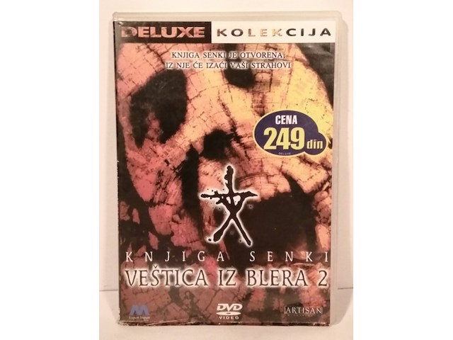 VEŠTICA IZ BLERA 2 - KNJIGA SENKI  DVD