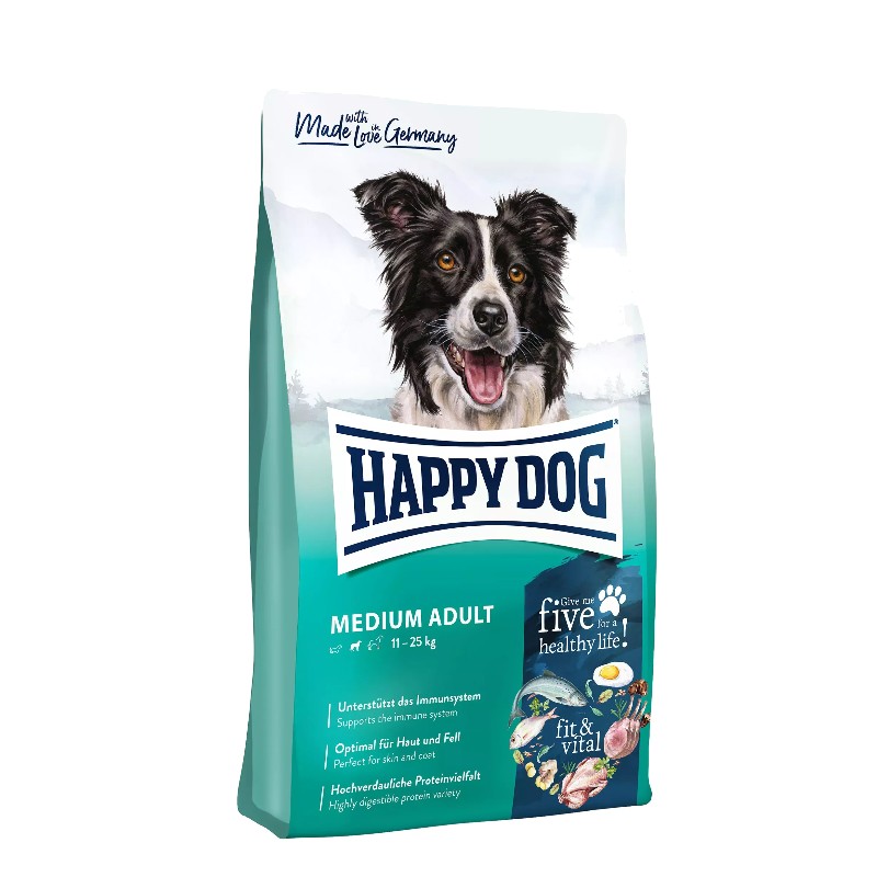 Happy Dog Medium Adult Fit and Vital živina 1, 4 i 12kg