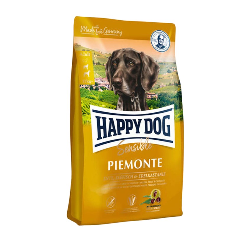 Happy Dog Supreme Sensible Piemont italijanksi kesten i pačetina 1, 4 i 10kg