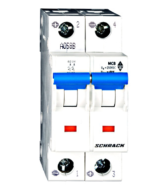 Aut. osigurač DC-2A/B/2 pol 10KA IEC/EN 60 898
Serija BMS0-DC, Standard proizvoda EN 60947-2