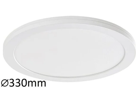 Rabalux Ugradna I nadgradna plafonjera LED 30W 2800lm 4000K Sonnet