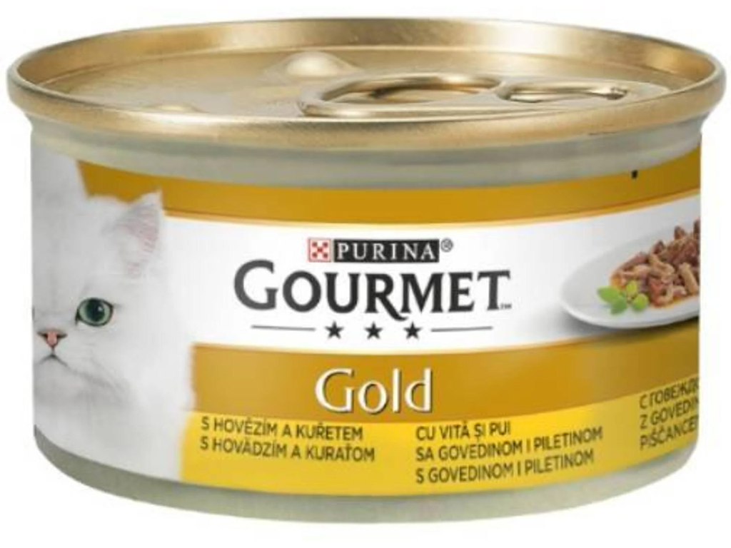 Gourmet Hrana za mačke Gold Duo 85g
