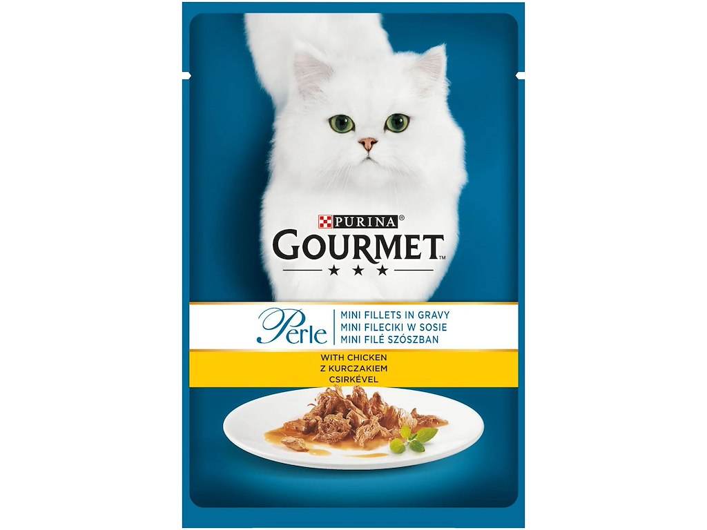 Gourmet Hrana za mačke Perle Piletina 85g