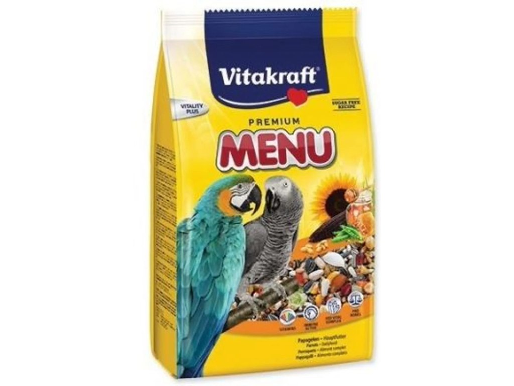 Vitakraft Hrana za velike papagaje sa medom 1kg