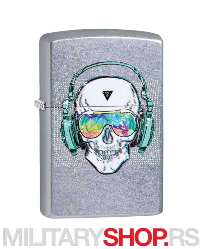 Skull Headphone Design 29855 Zippo Upaljač