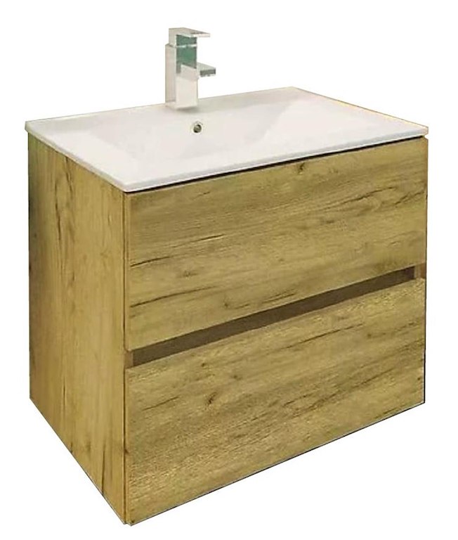 Momo D60 kupatilski set 60x54x39,8 cm zlatni hrast