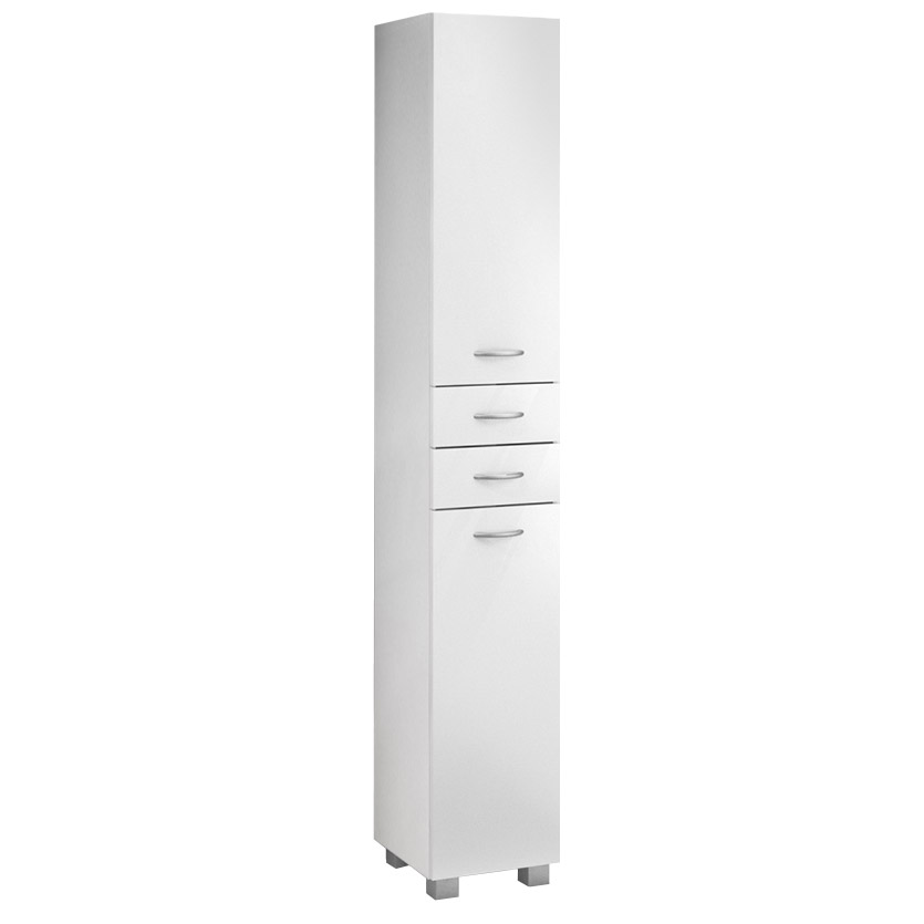 Pik ormaric 2 vrata + 2 fioke 30x29,6x175 cm beli