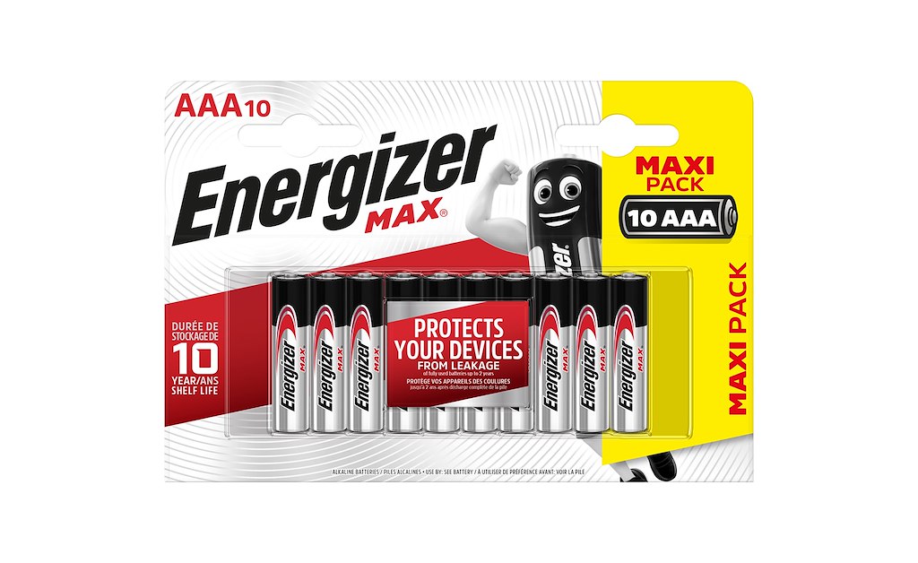 Energizer Max 10AAA Alkalnih baterija