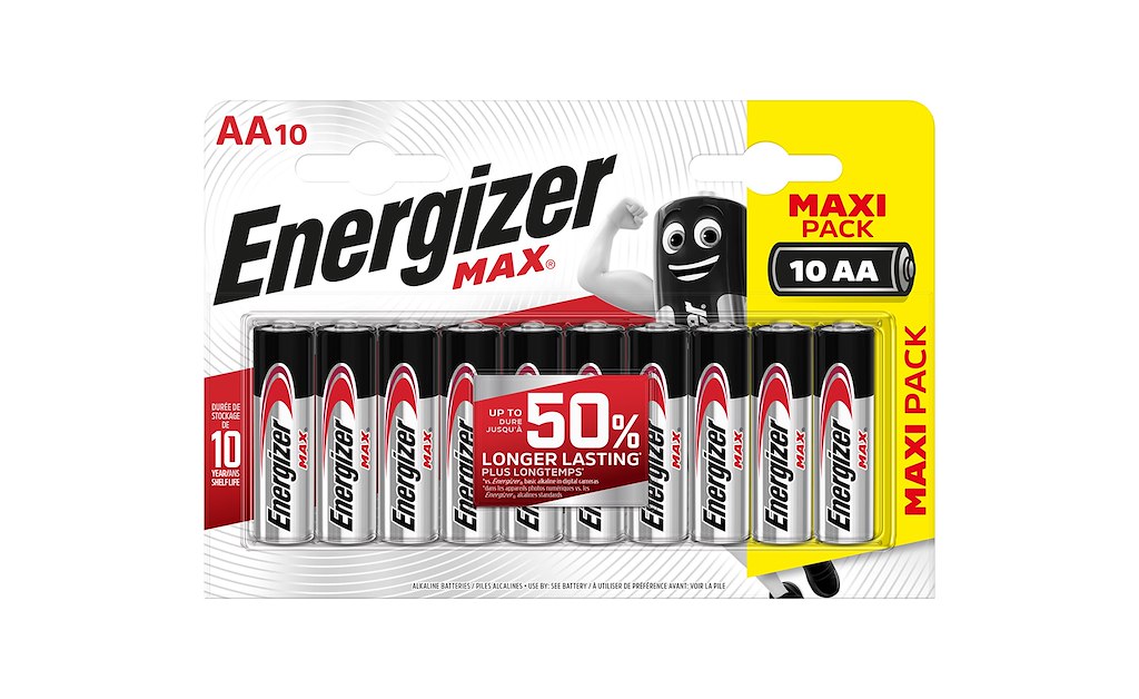 Energizer Max 10AA alkalnih baterija