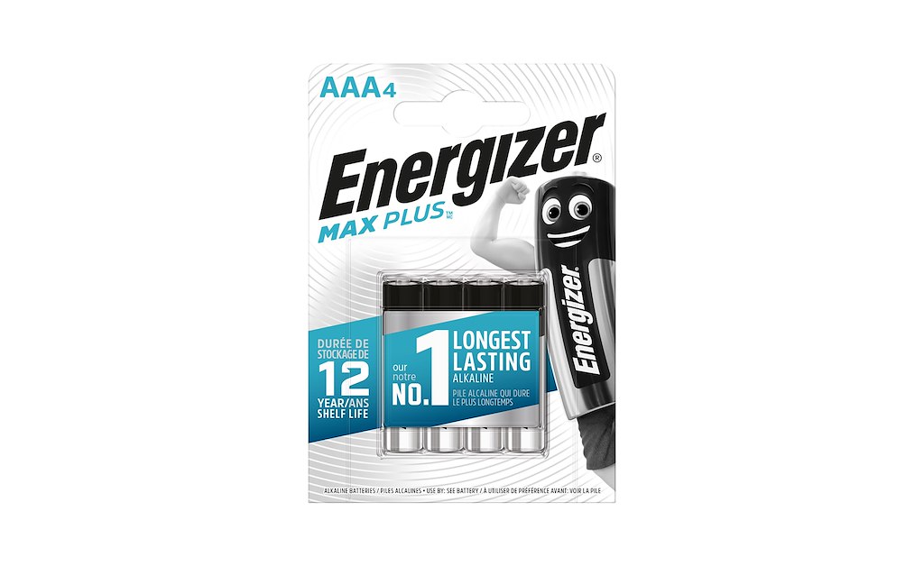 Energizer Max Plus LR03 4 baterije