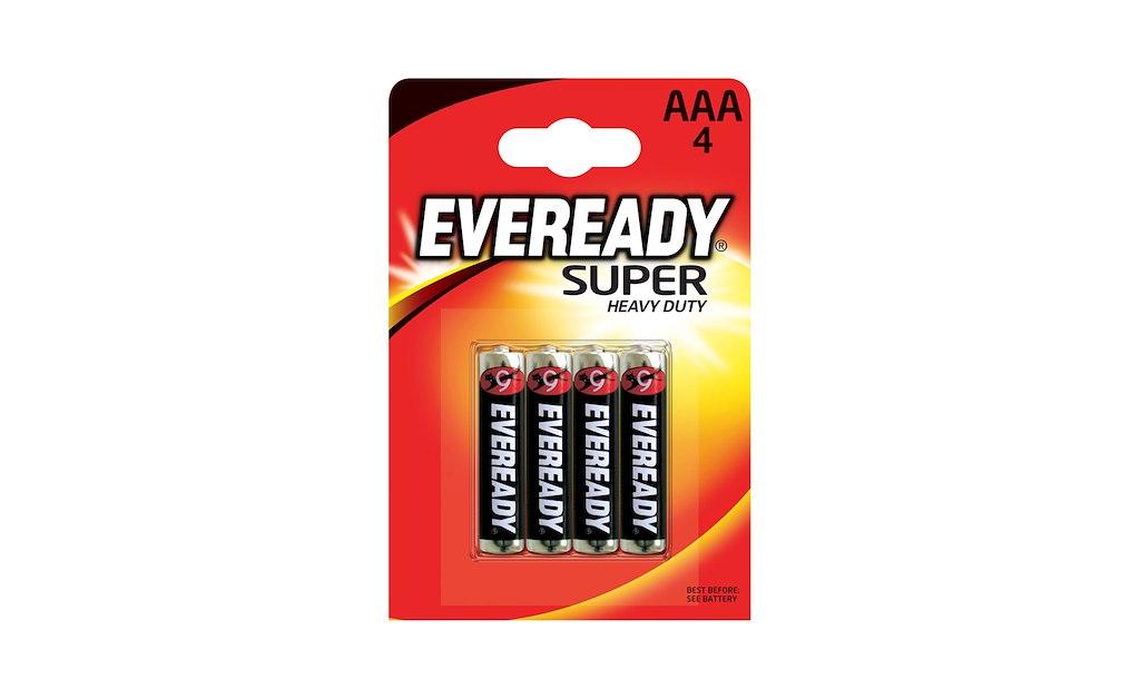 Eveready Super Heavy Duty R03 4 baterije