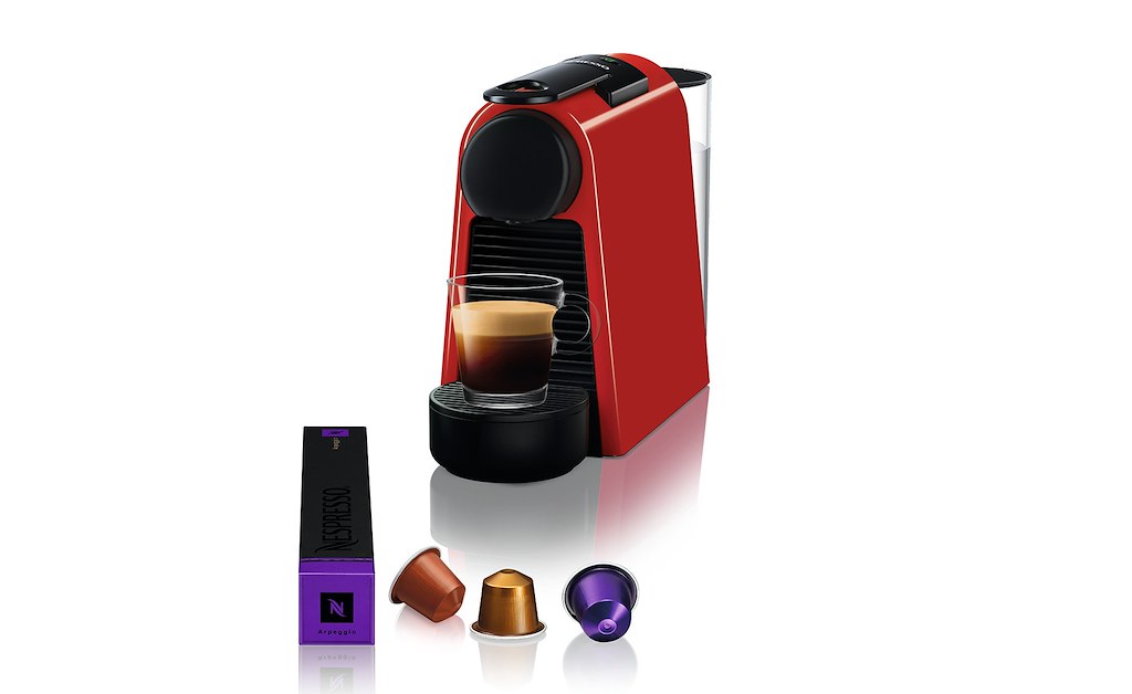 Nespresso ESSENZA MINI RED aparat za kafu, crveni