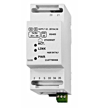 Ethernet-Modul
Izvedba/tip 45mm modul